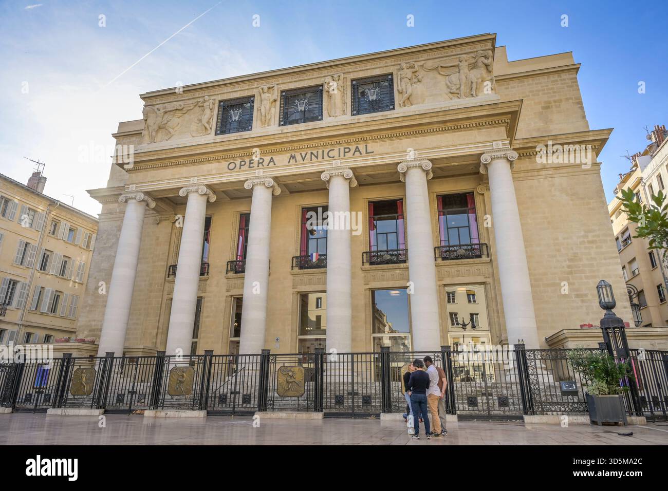 Opernhaus, Opera, Rue Moliere, Marseille, Frankreich *** Opera House ...