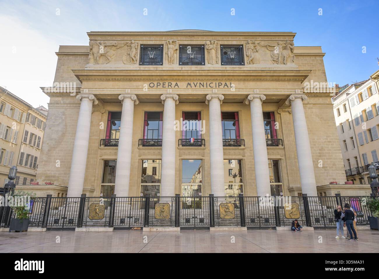 Opernhaus, Opera, Rue Moliere, Marseille, Frankreich *** Opera House ...