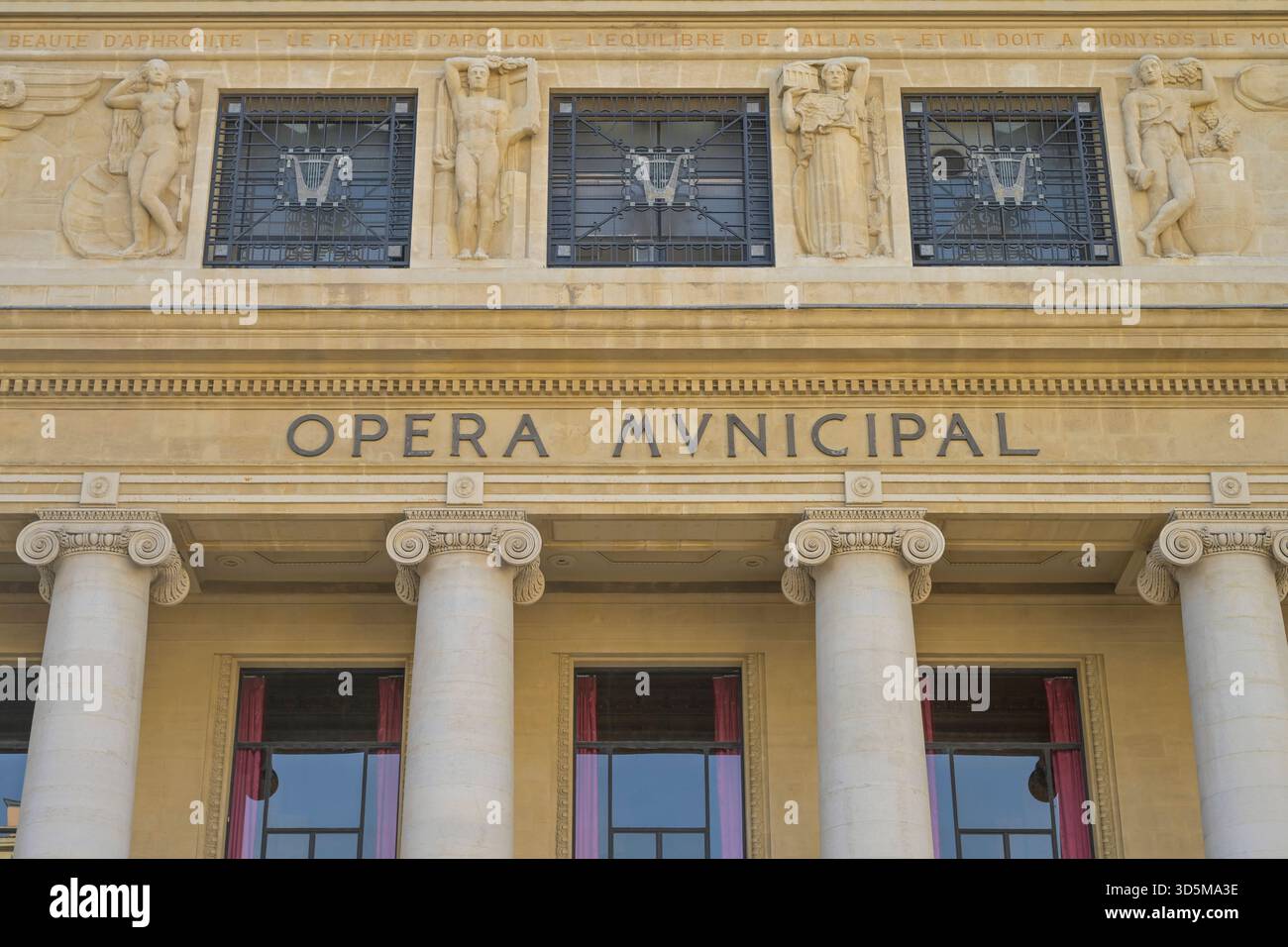 Opernhaus, Opera, Rue Moliere, Marseille, Frankreich *** Opera House ...