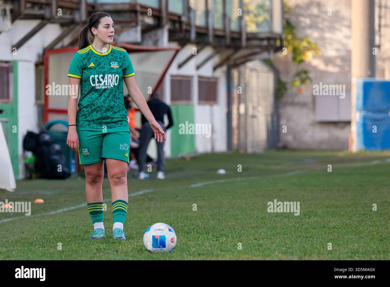during the Italian Woman Serie C football match between CUS Cosenza and ...
