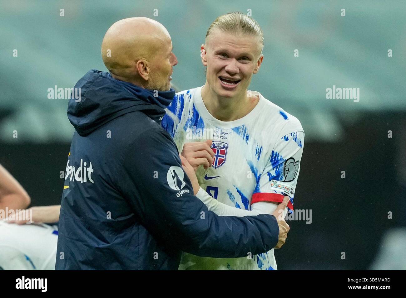 Milan , Italy 20251116. Norway national team manager Ståle Solbakken ...