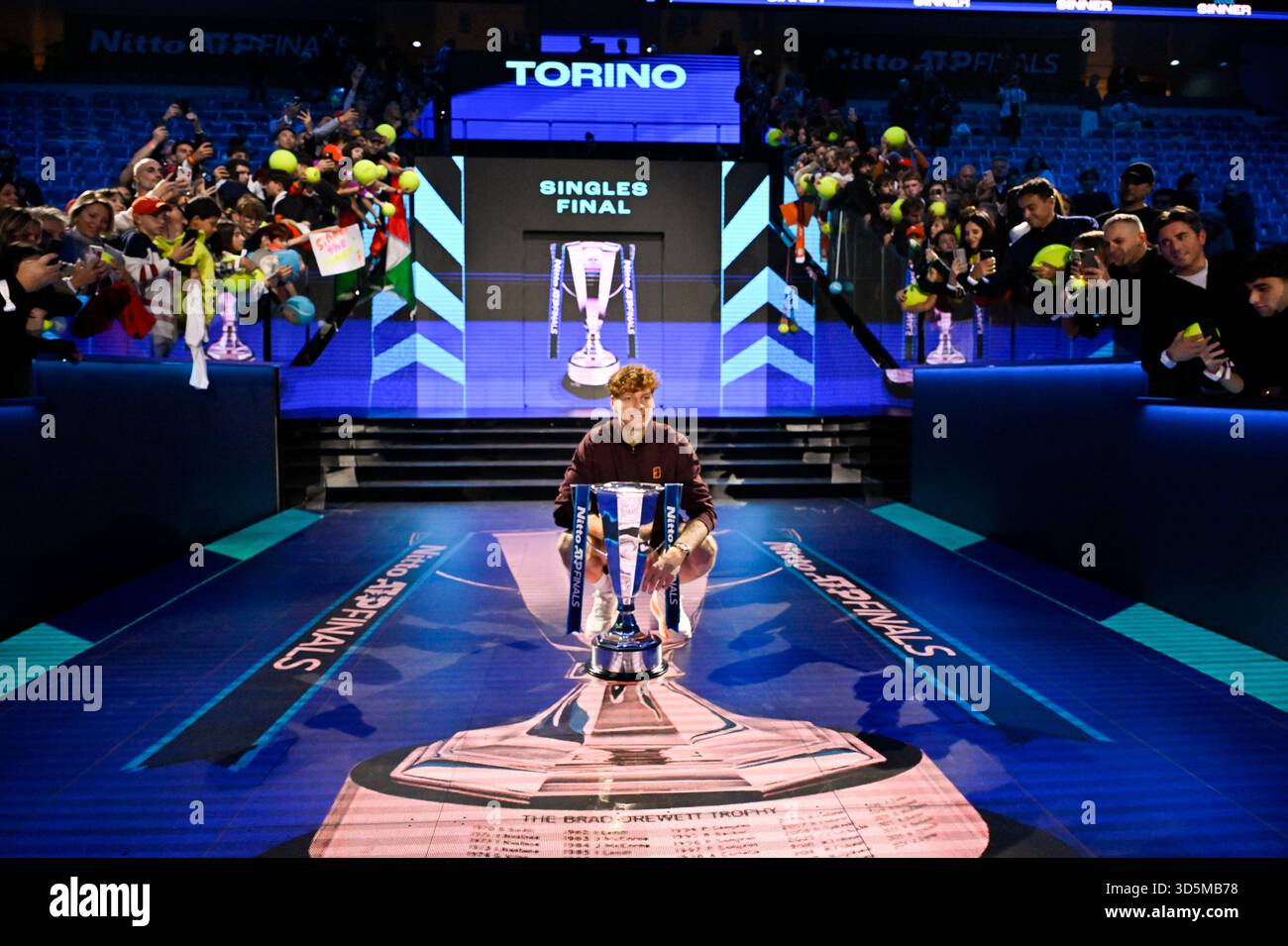 16th November 2025; Palasport Olimpico Arena, Turin, Italy; Nitto ATP ...