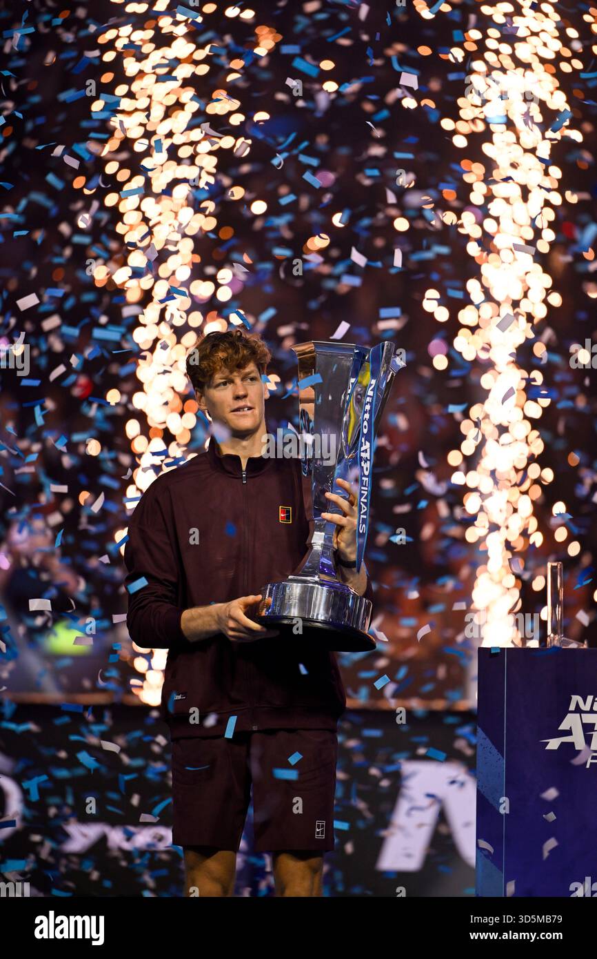 16th November 2025; Palasport Olimpico Arena, Turin, Italy; Nitto ATP ...