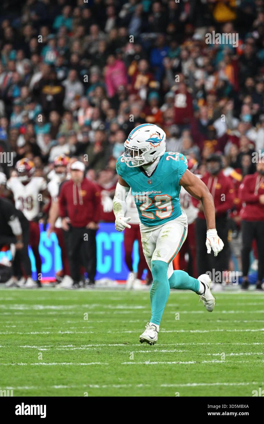 The defense Cornell Armstrong (26) player of Miami Dolphins during the ...