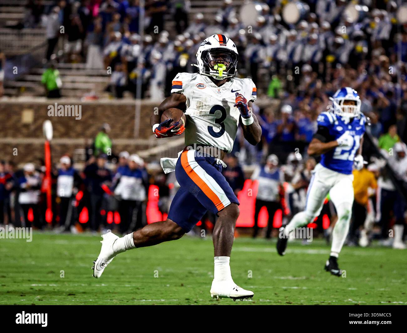 November 1, 2025: Virginia running back J'Mari Taylor (3) scores ...