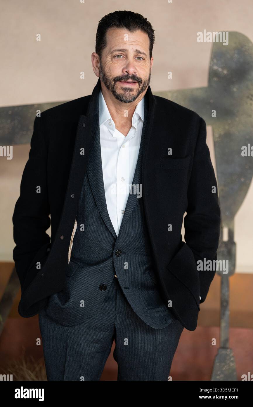 David Glasser attends the "Landman" Season Two UK Premiere at Cineworld ...