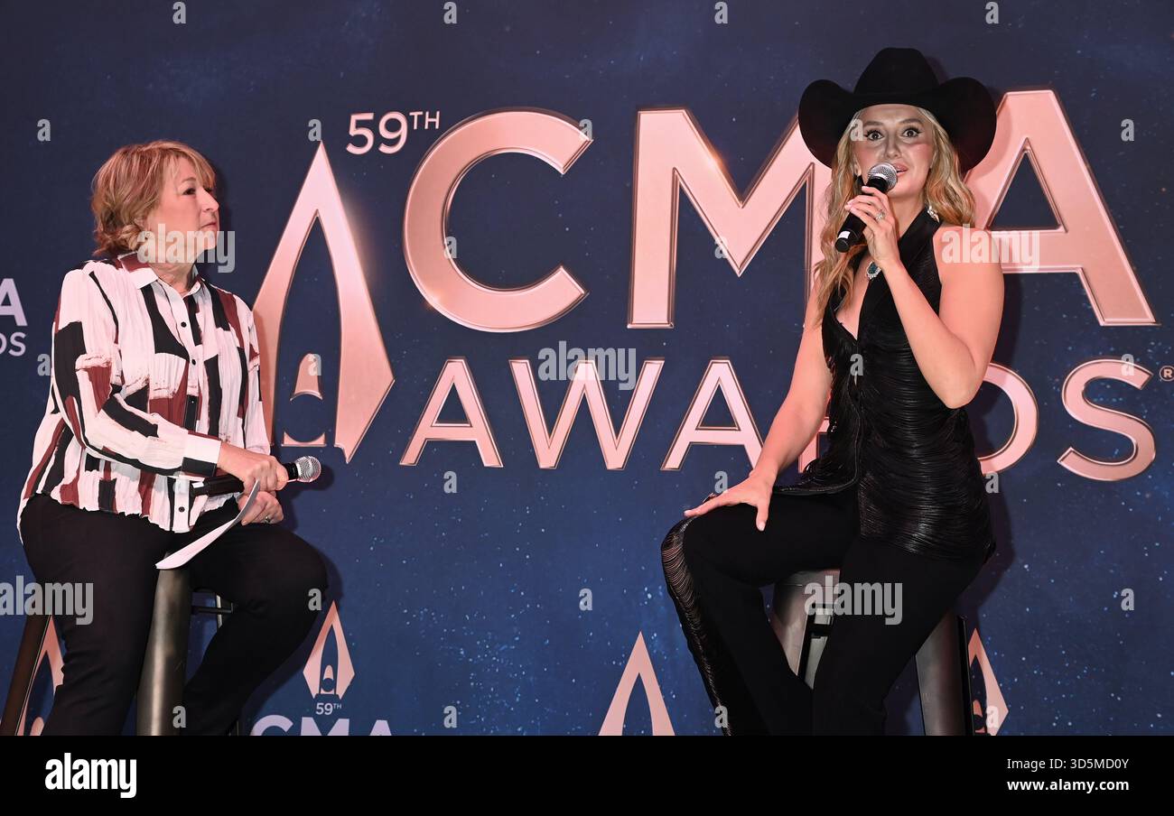 Sarah Trahern (CEO of the Country Music Association) and Lainey Wilson ...