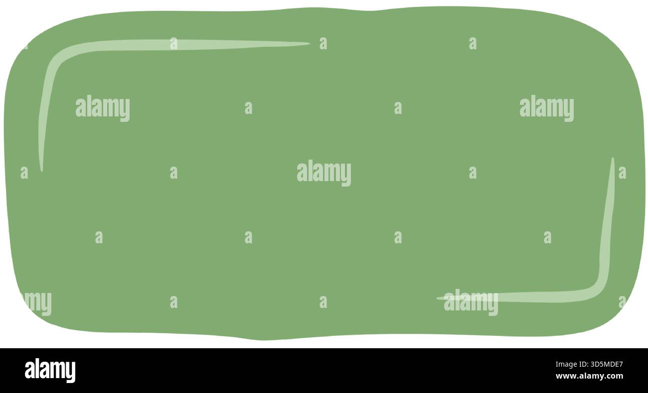 Hand drawn organic rectangle Cut Out Stock Images & Pictures - Alamy