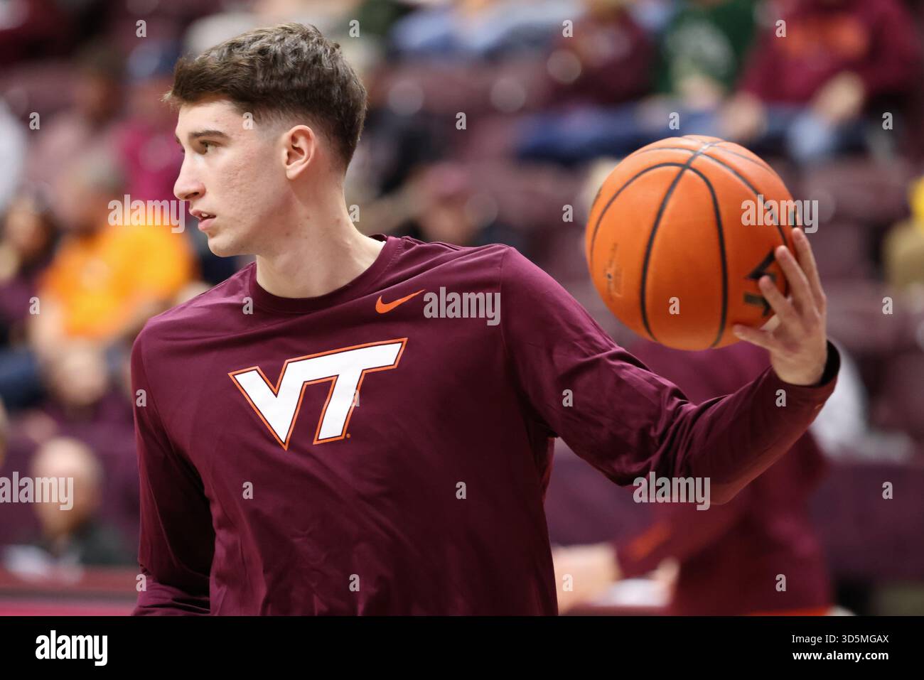 November 16, 2025: Virginia Tech Hokies guard Neoklis Avdalas (17 ...