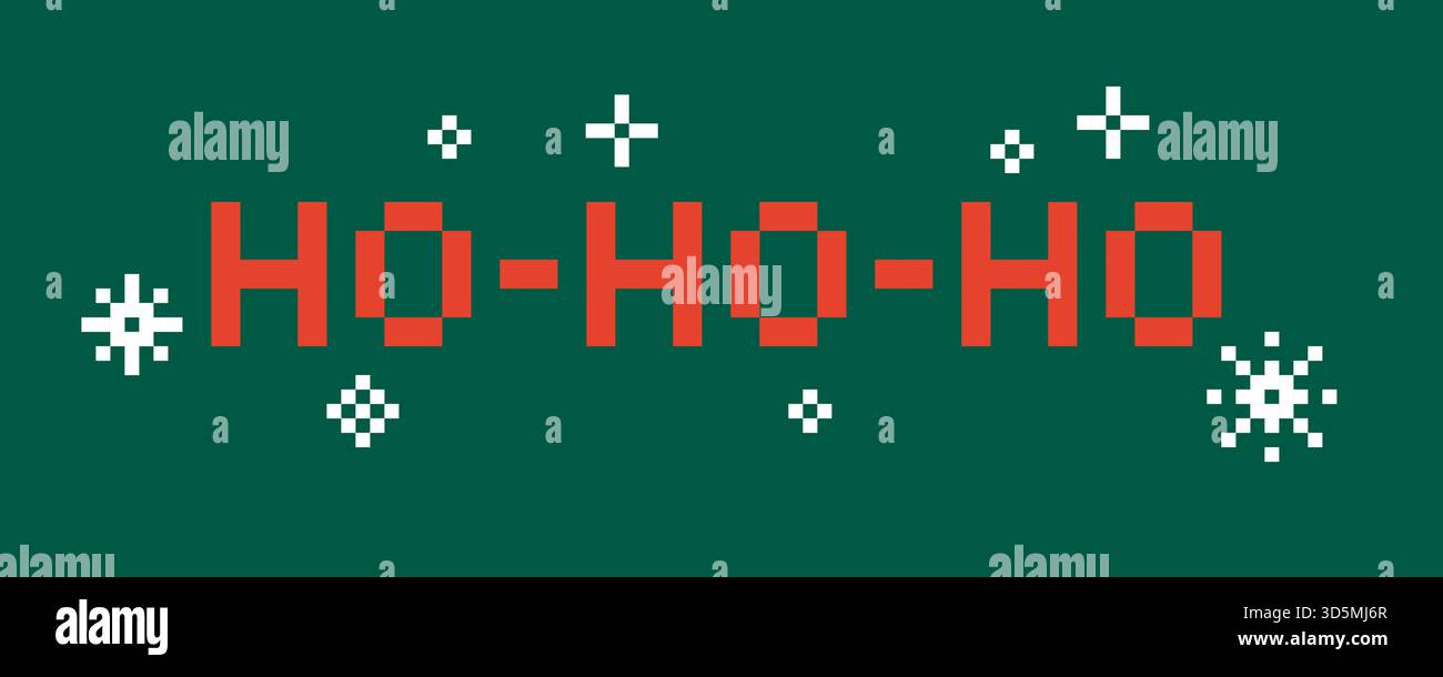 Ho merry christmas in Stock Vector Images - Alamy