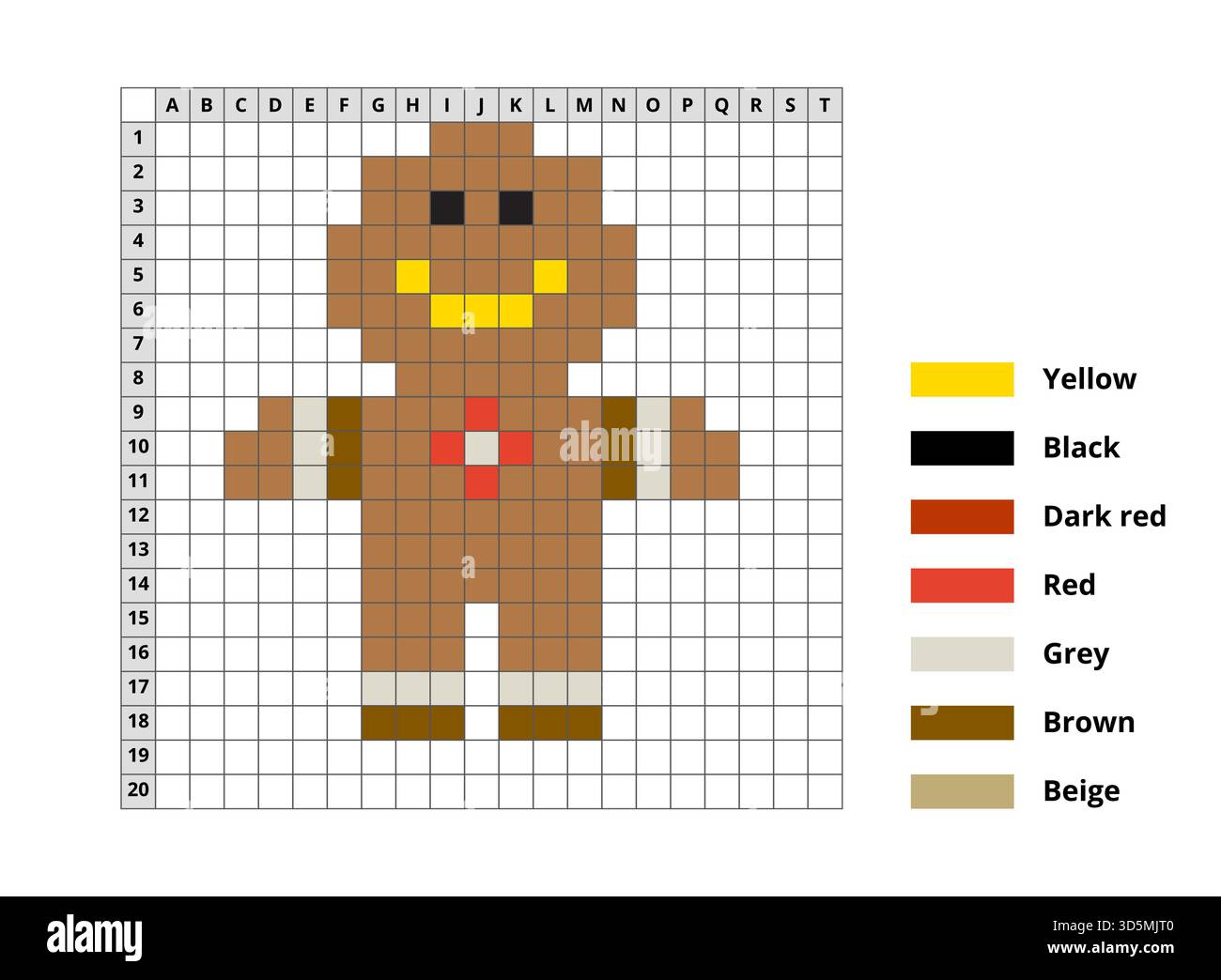 Traditional christmas gingerbread on Stock Vector Images - Alamy