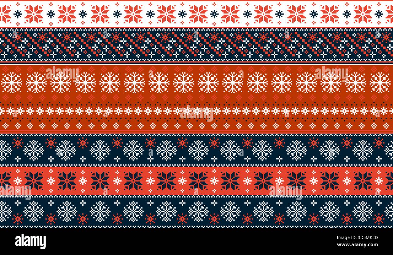 Red seamless pixel background Stock Vector Images - Alamy