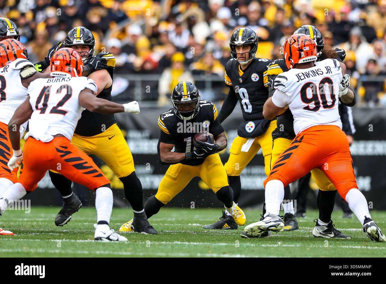 Kenneth gainwell 2025 steelers hi-res stock photography and images - Alamy