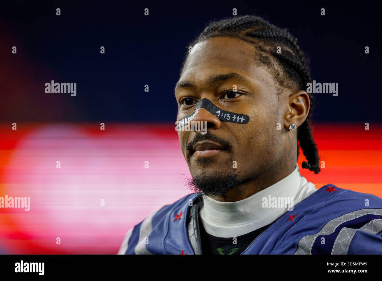 New England Patriots wide receiver Stefon Diggs (8) reacts after ...