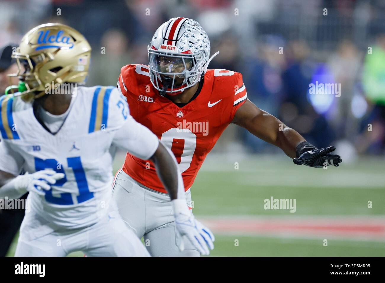 Ohio State linebacker Sonny Styles plays against UCLA during an NCAA ...