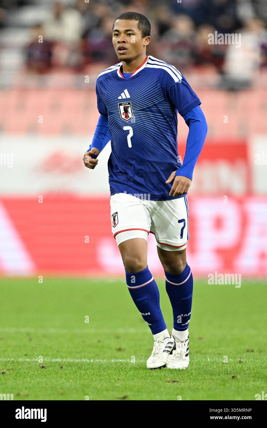 Joel Chima Fujita (JPN), NOVEMBER 14, 2025 - Football / Soccer : KIRIN ...