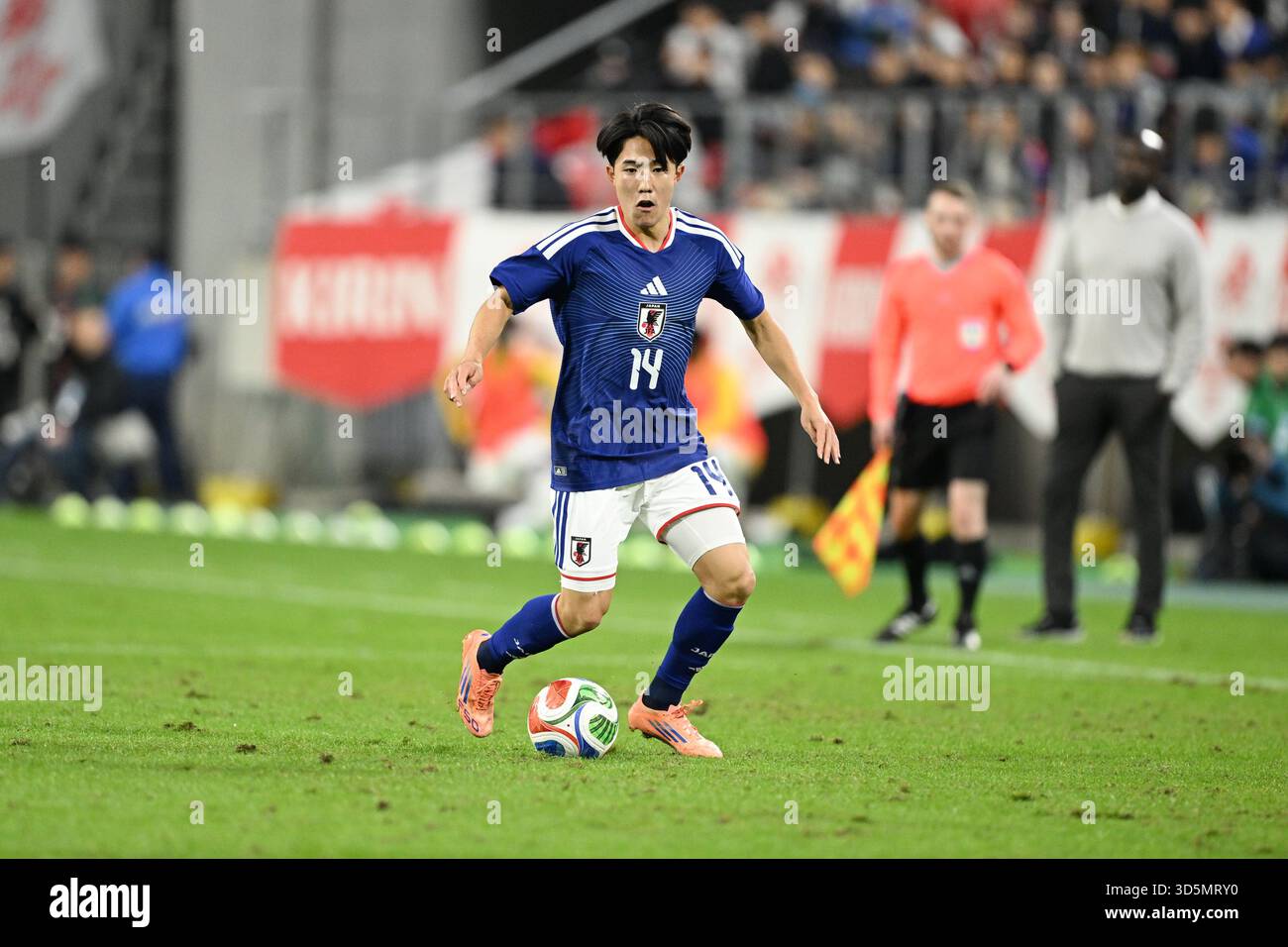 Ryunosuke Sato (JPN), NOVEMBER 14, 2025 - Football / Soccer : KIRIN ...