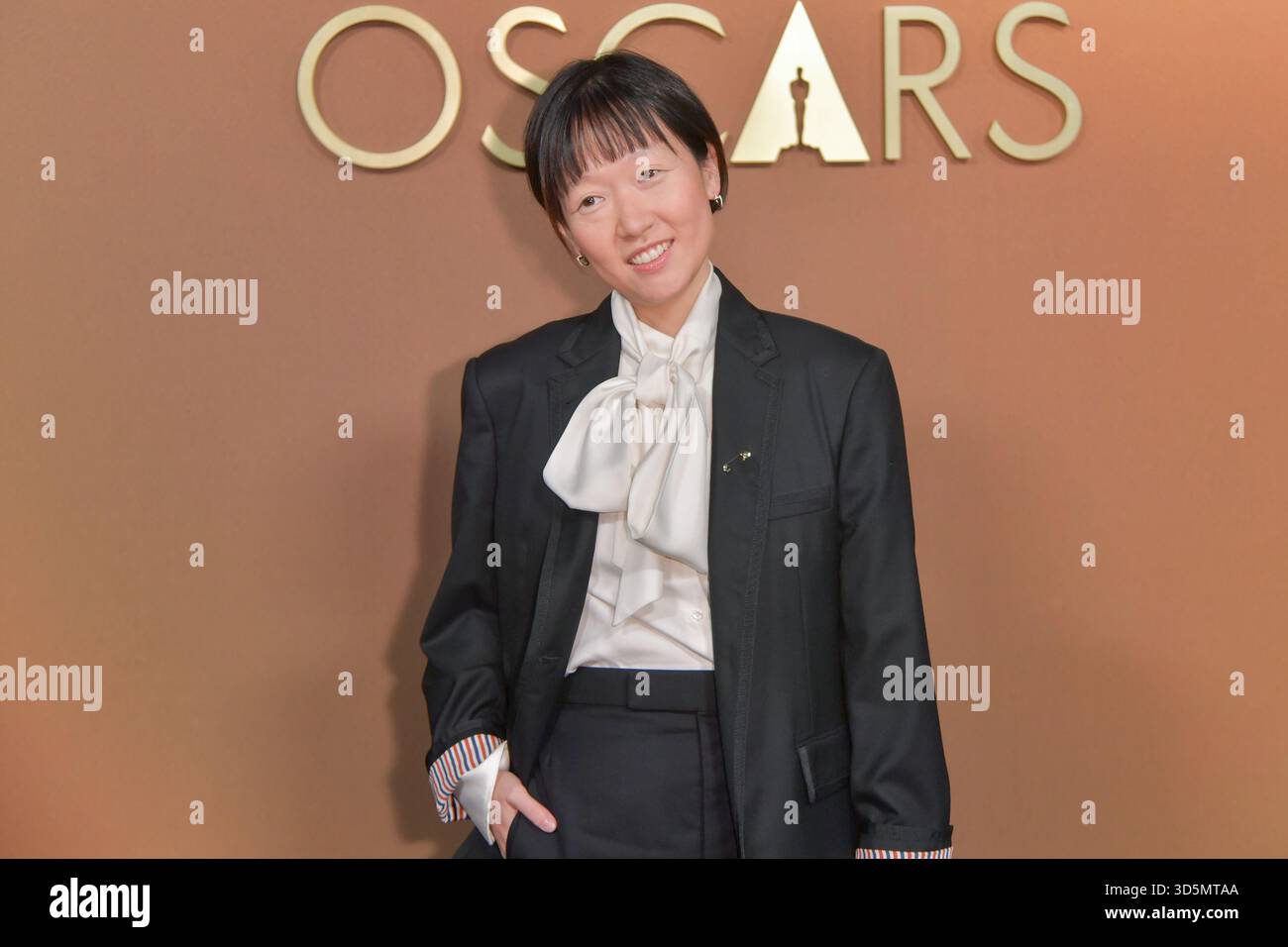 Celine Song arrives at the 16th Governors Awards on Sunday, Nov. 16 ...