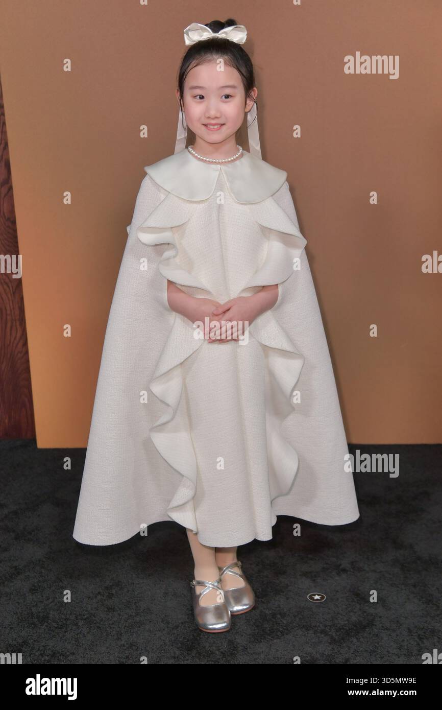Nina Ye arrives at the 16th Governors Awards on Sunday, Nov. 16, 2025 ...