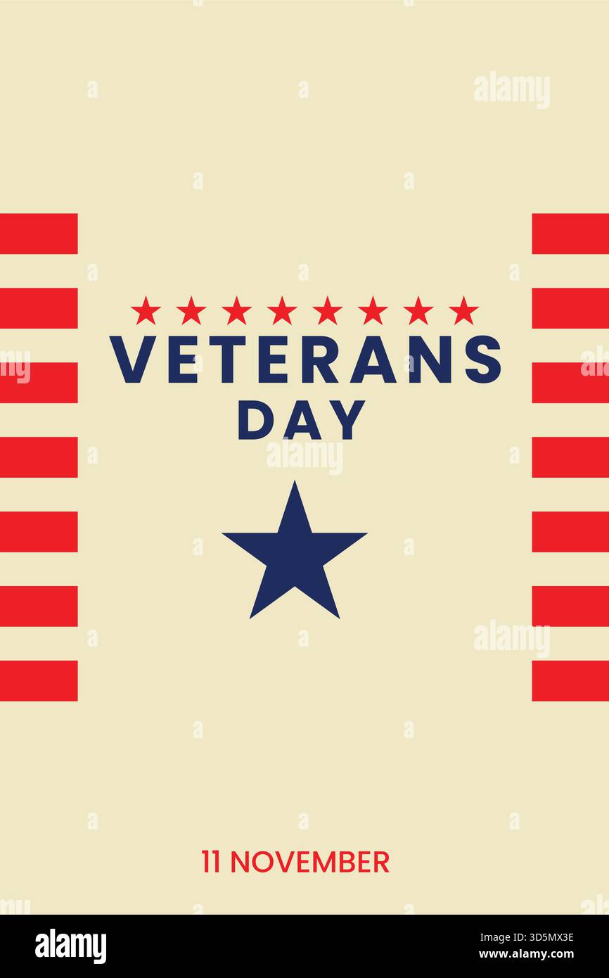 A stylish background for Veteran's Day, featuring iconic colors and ...