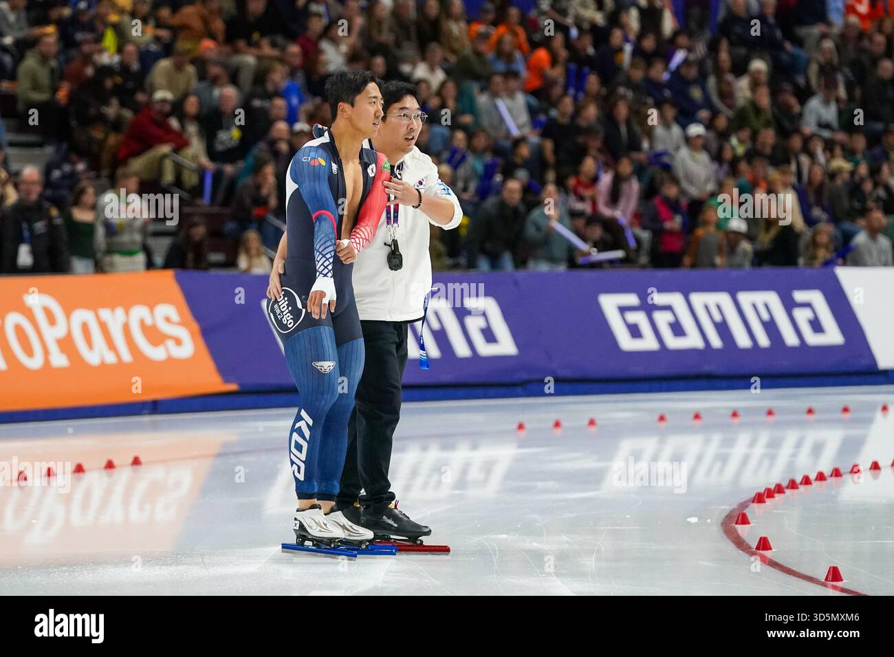 SALT LAKE CITY, USA - NOVEMBER 16: Jun-Ho Kim of Republic of Korea ...