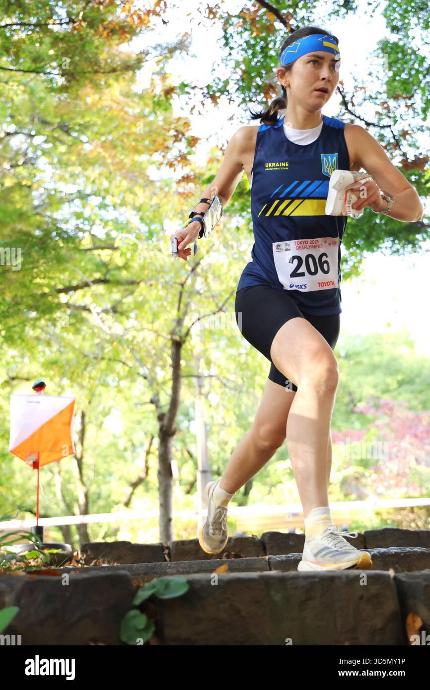 Hanna Androsovych (UKR), NOVEMBER 15, 2025 - Orienteering : Women's ...