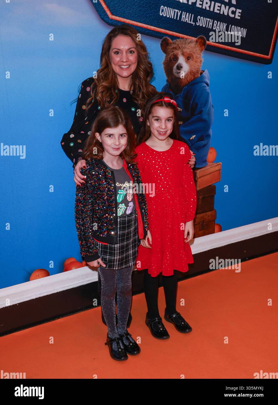 Laura Tobin seen attending The Paddington Bear Festive Experience VIP ...