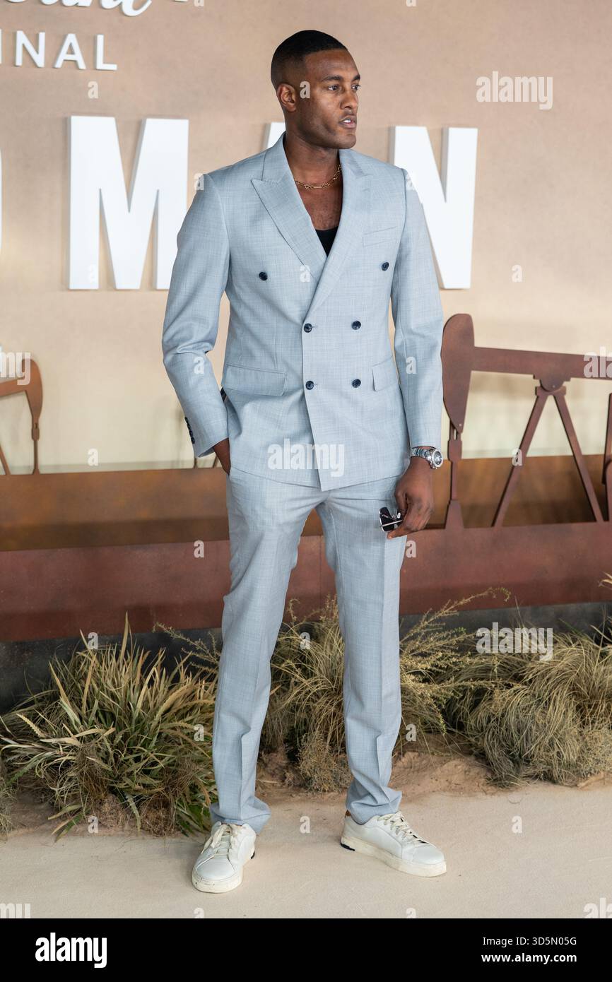 Stefan-Pierre Tomlin attends the "Landman" Season Two UK Premiere at ...