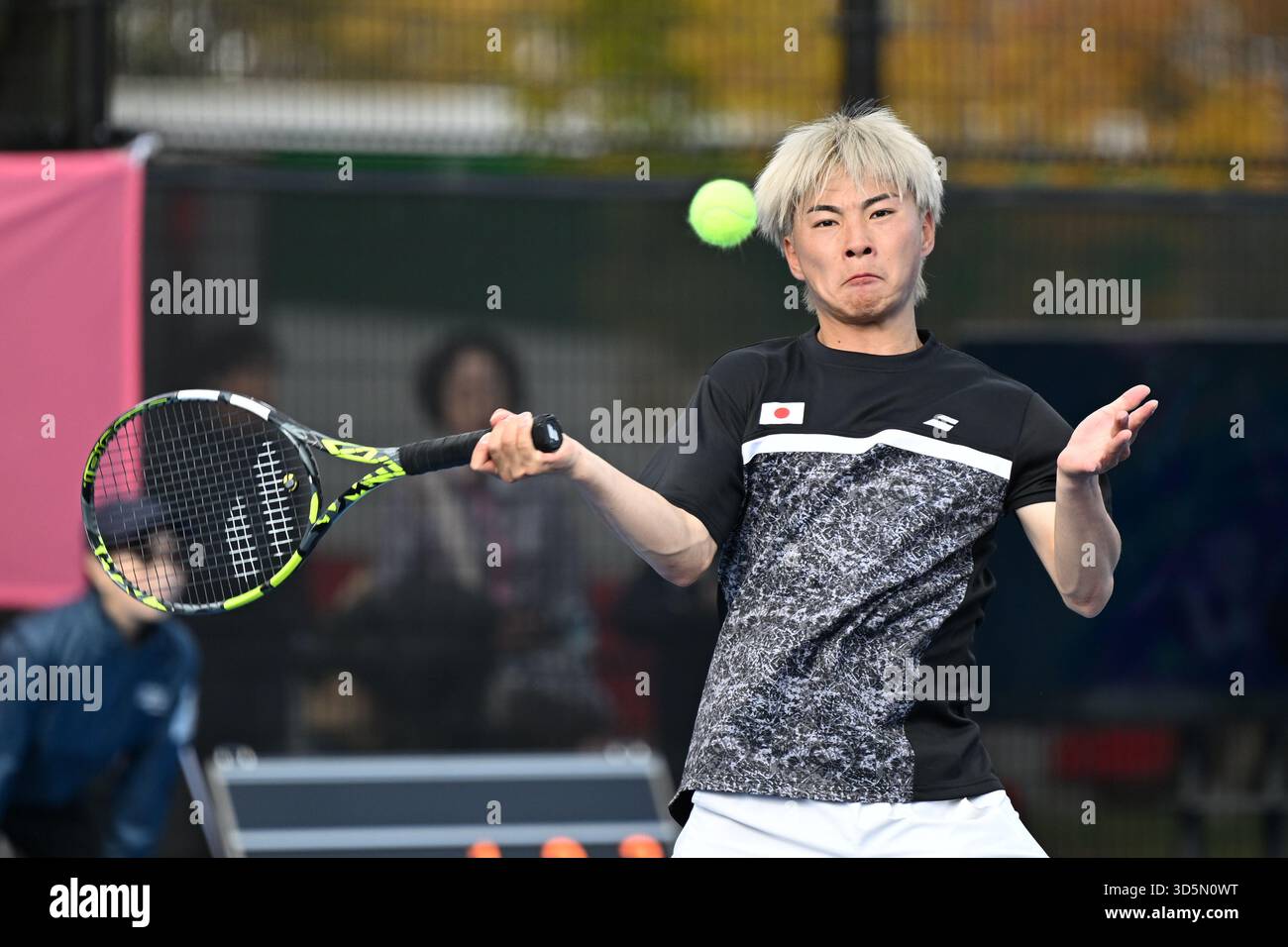 Tokyo, Japan. 16th Nov, 2025. Fuga Miyagawa Tennis : Men's Singles ...