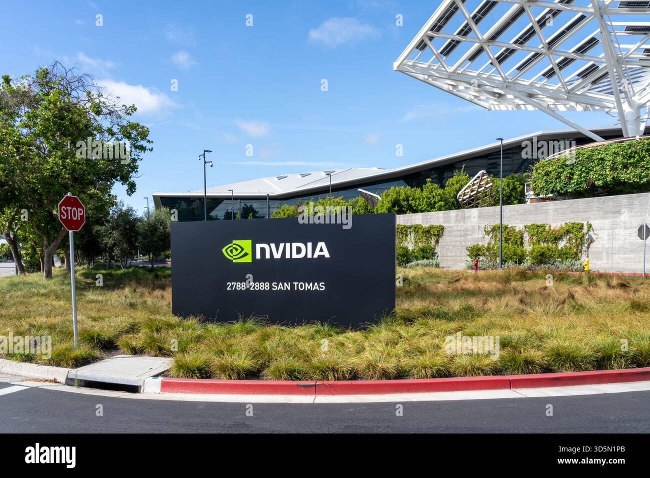 Nvidia headquarters in Santa Clara, California, USA Stock Photo - Alamy