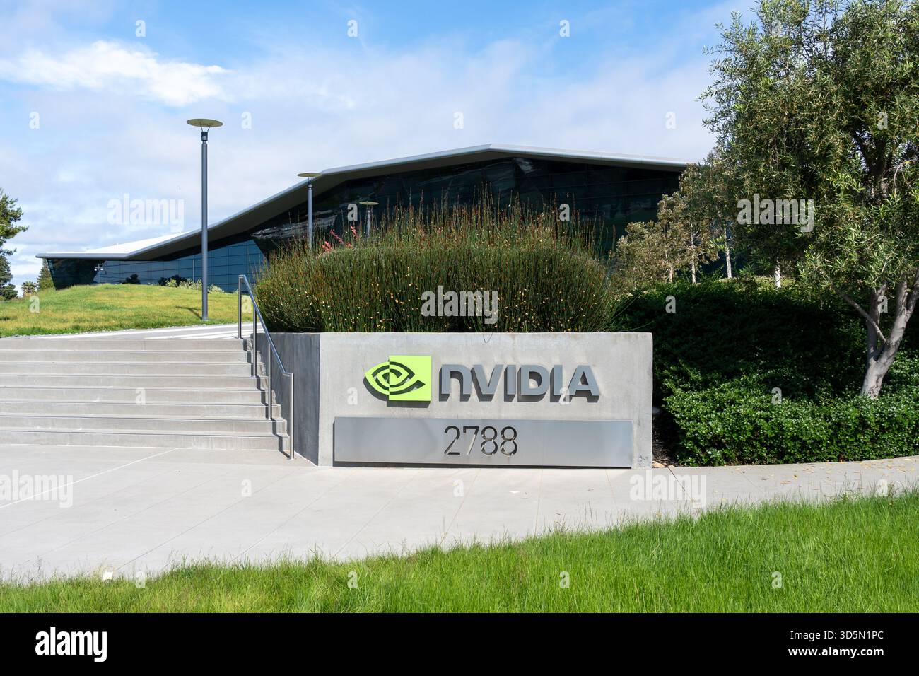 Nvidia headquarters in Santa Clara, California, USA Stock Photo - Alamy