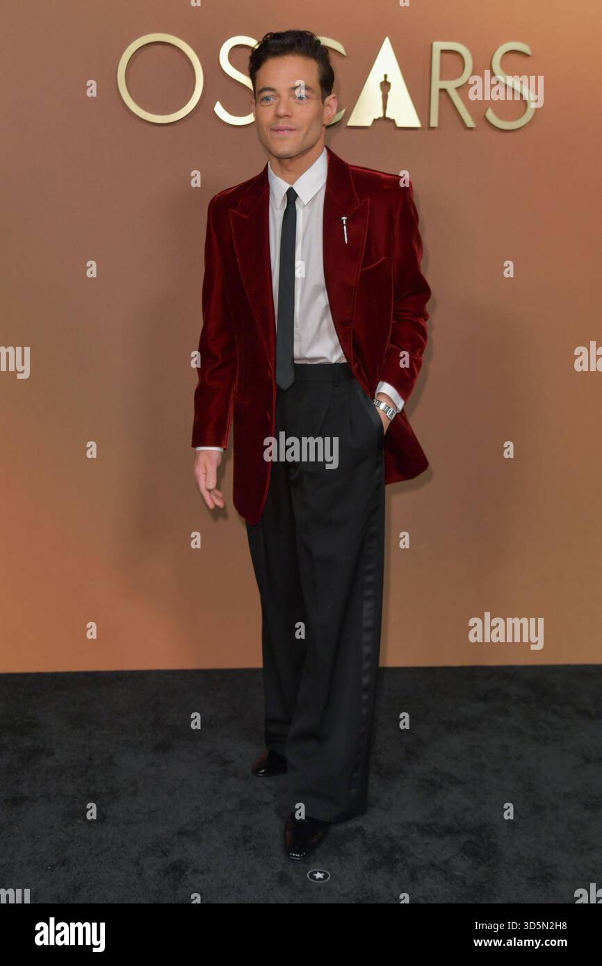 Rami Malek arrives at the 16th Governors Awards on Sunday, Nov. 16 ...