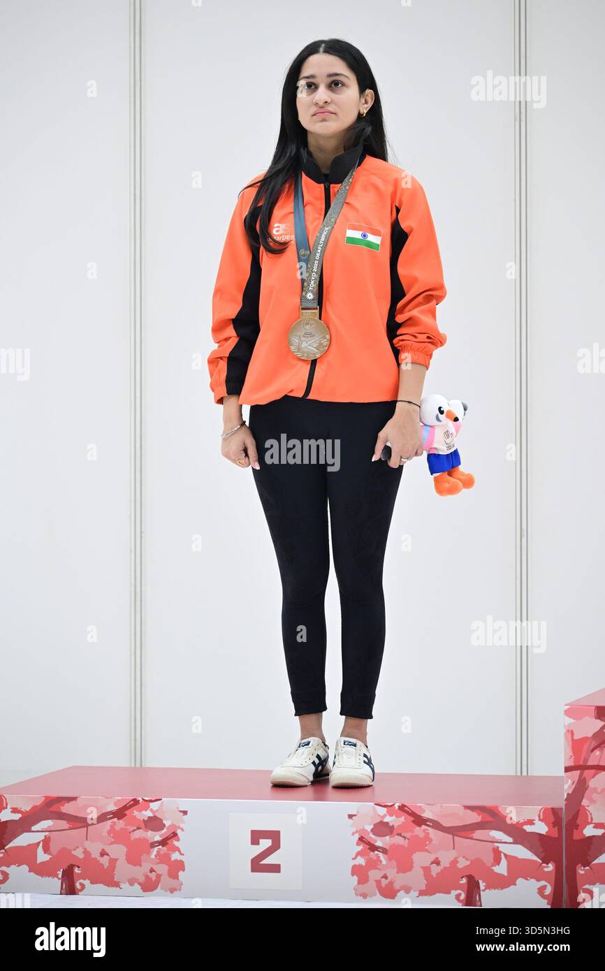 Sandhu Mahit (IND), NOVEMBER 16, 2025 - Shooting : Women's 10m Air ...