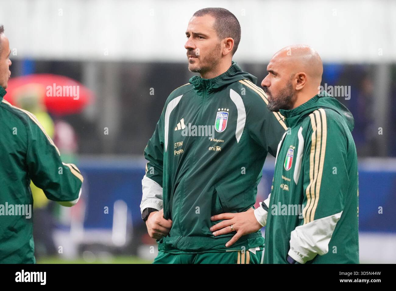 Milan, Italie. 16th Nov, 2025. Leonardo Bonucci, assistant coach of ...
