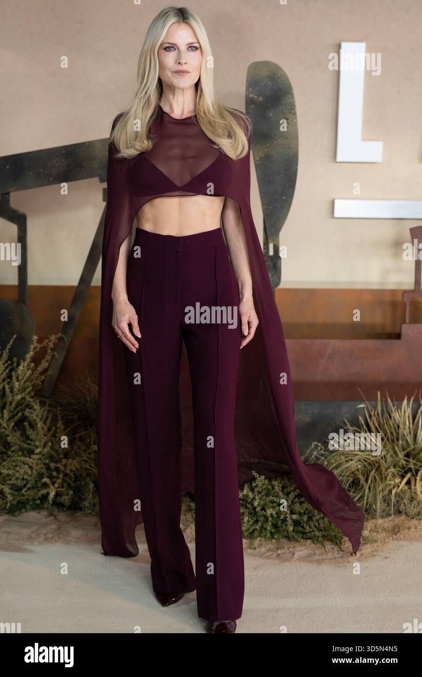 Ali Larter attends the "Landman" Season Two UK Premiere at Cineworld ...