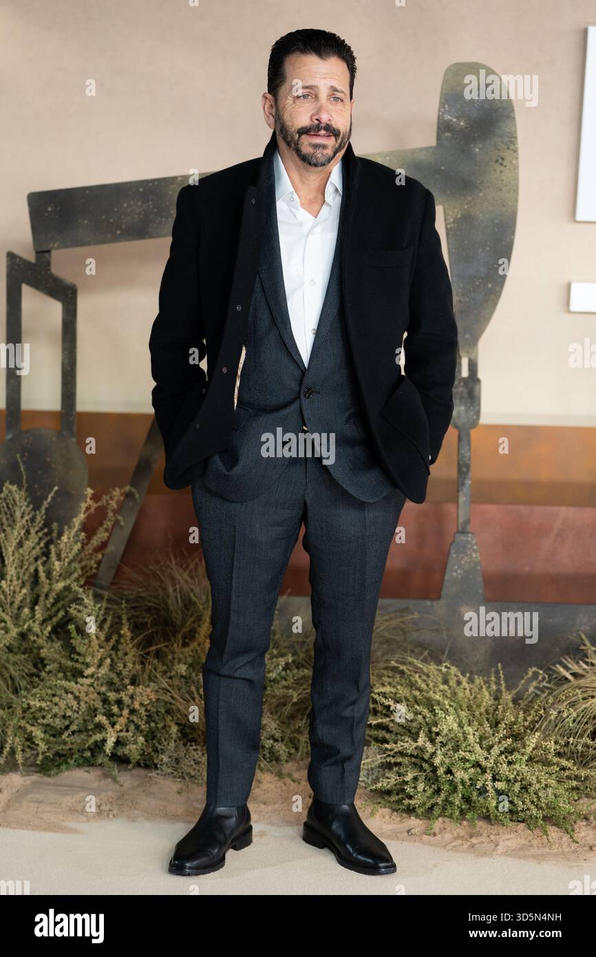 David Glasser attends the "Landman" Season Two UK Premiere at Cineworld ...