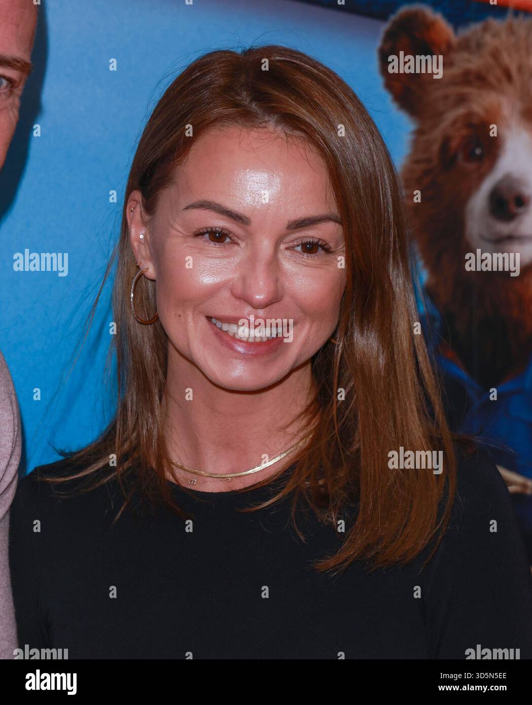 Ola Jordan seen attending The Paddington Bear Festive Experience VIP ...