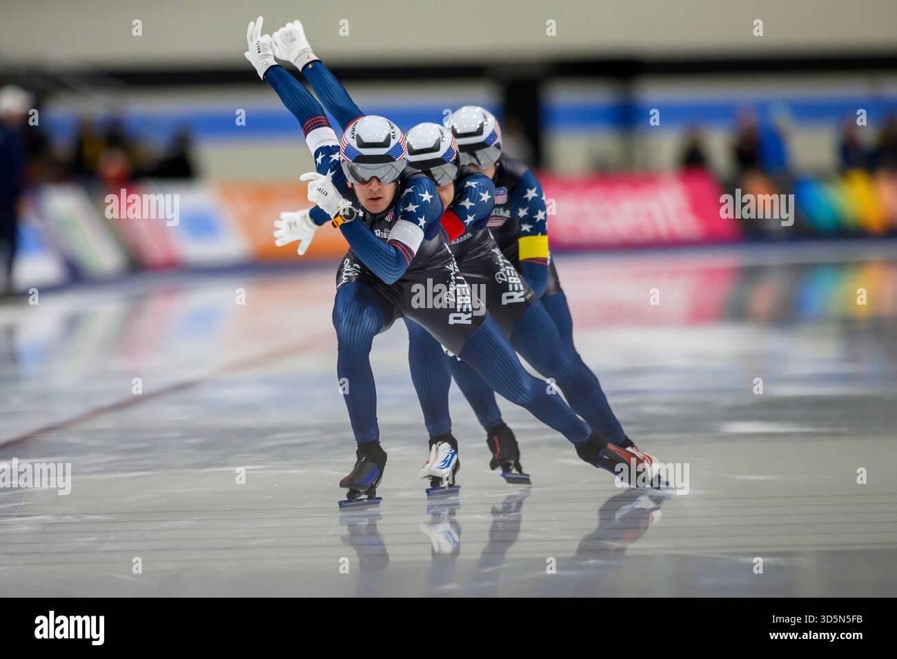 From front to back, United States' Casey Dawson, Emery Lehman and Ethan ...