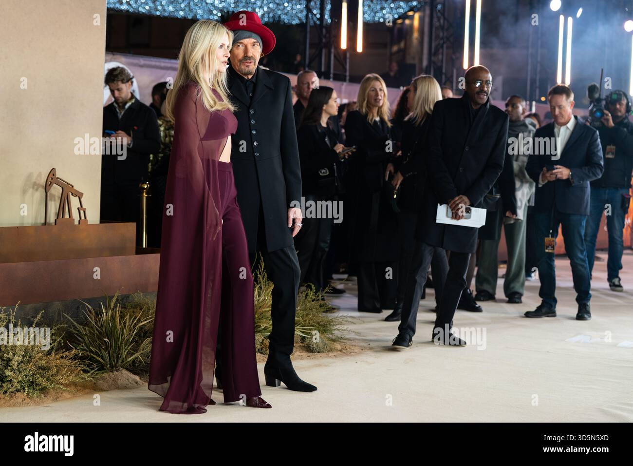 Ali Larter and Billy Bob Thornton attend the "Landman" Season Two UK ...