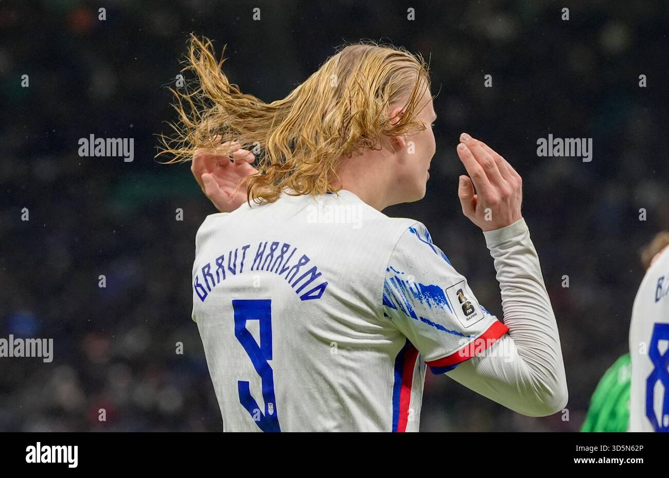 Milan, Italy 20251116. The World Cup qualifying match in football ...