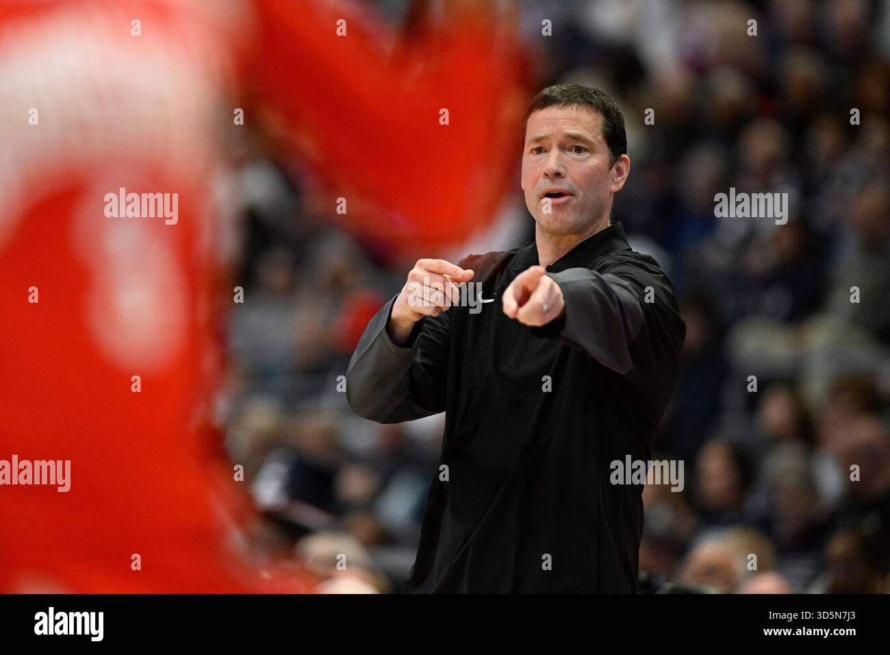 Ohio State head coach Kevin McGuff in the first half of an NCAA college ...