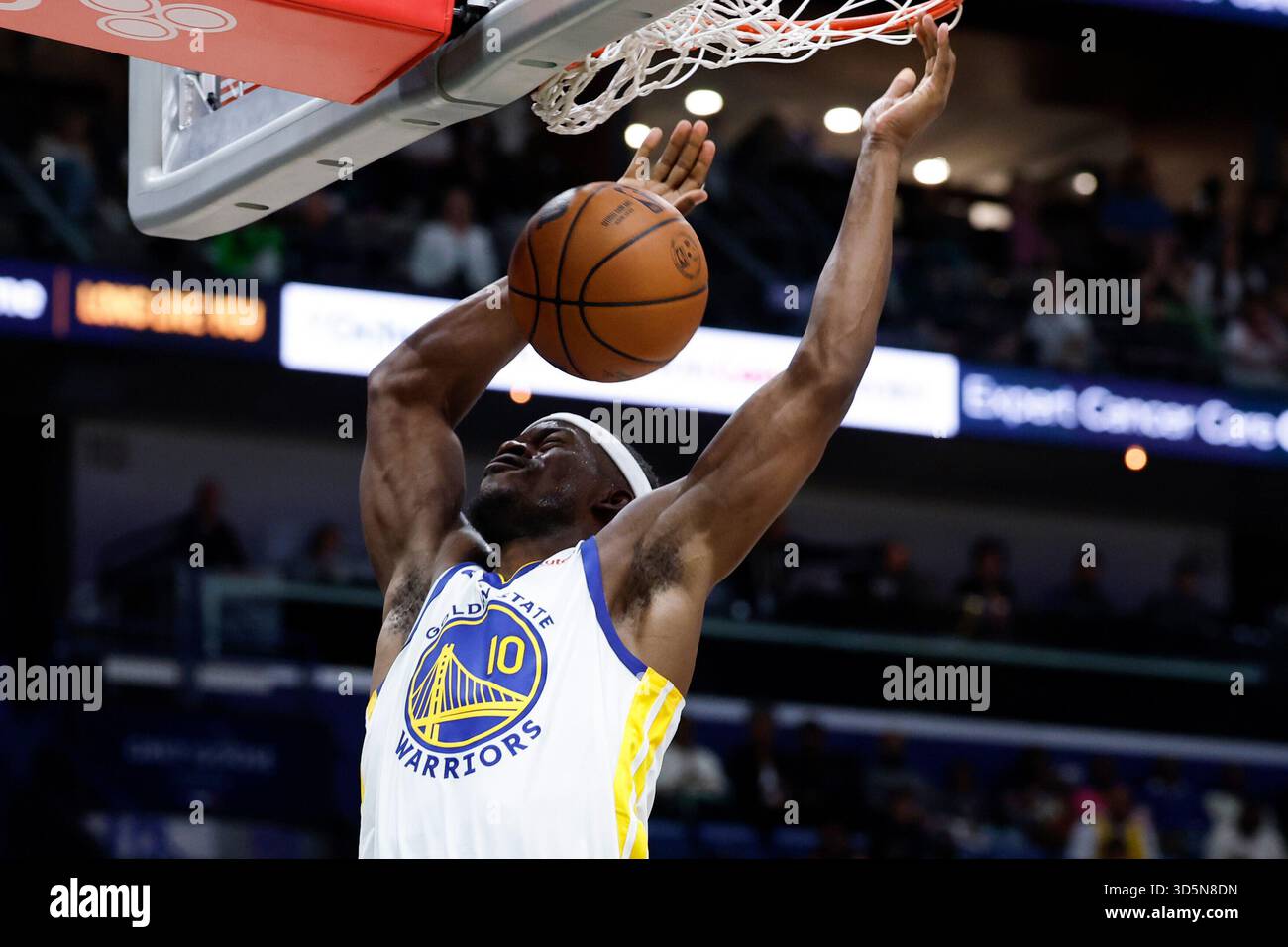 Golden State Warriors forward Jimmy Butler III slam dunks the ball ...