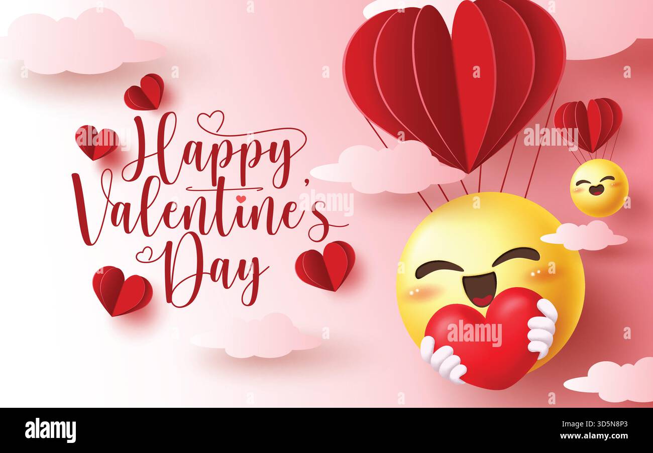 Happy Valentine's day greeting card clipart design. Valentine's day ...