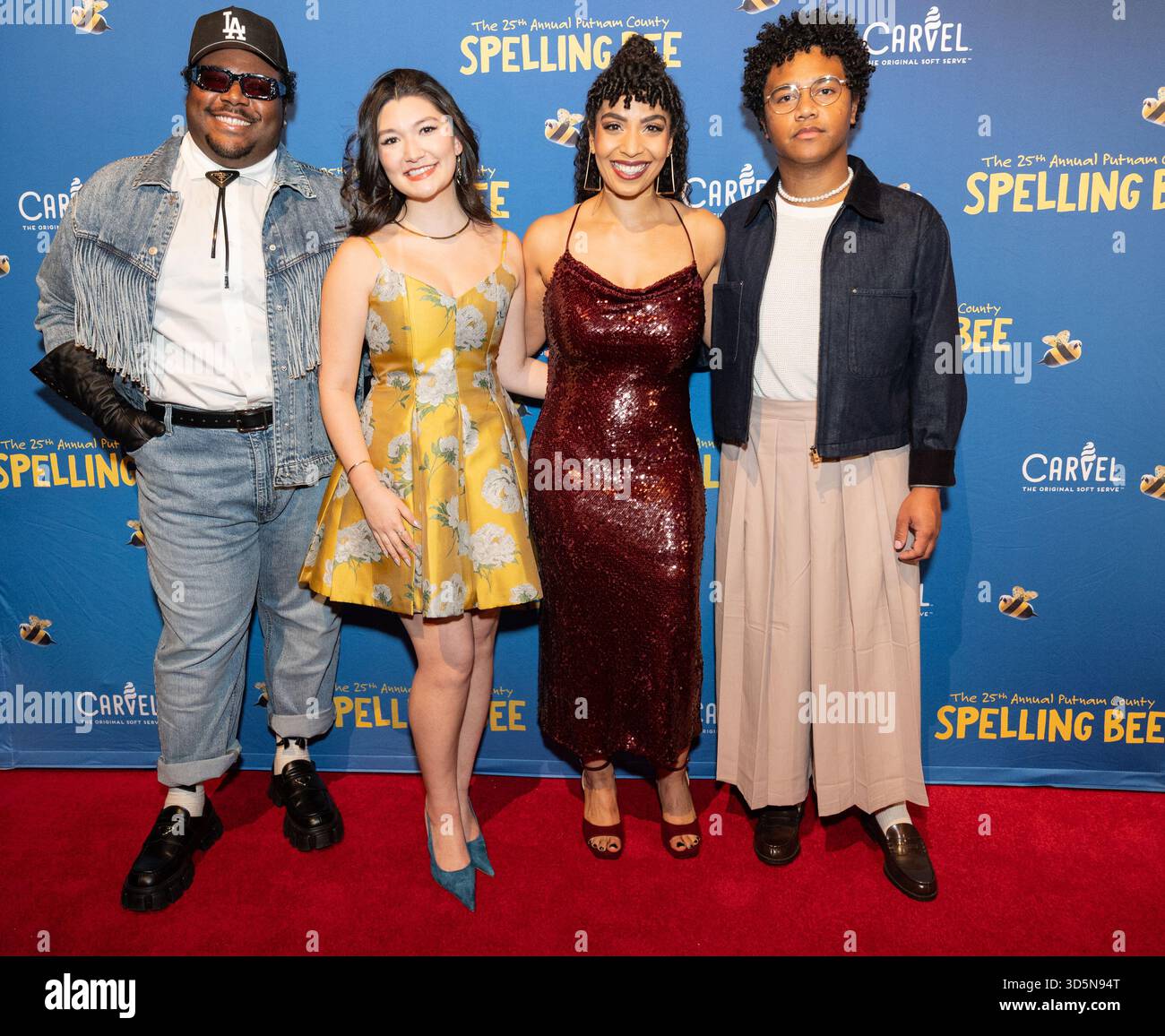 Brandon L. Armstrong, Emily Nicole Rudolph, Cecilia Snow and Jahbril Cook attend The 25th Annual ...