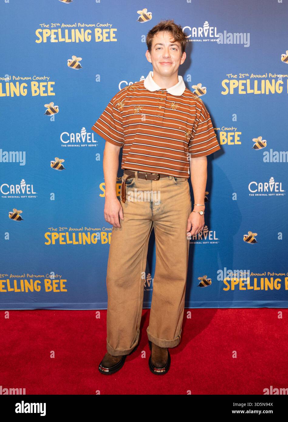 Kevin McHale attends The 25th Annual Putnam County Spelling Bee opening ...