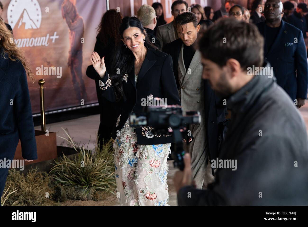 Demi Moore attends the "Landman" Season Two UK Premiere at Cineworld ...