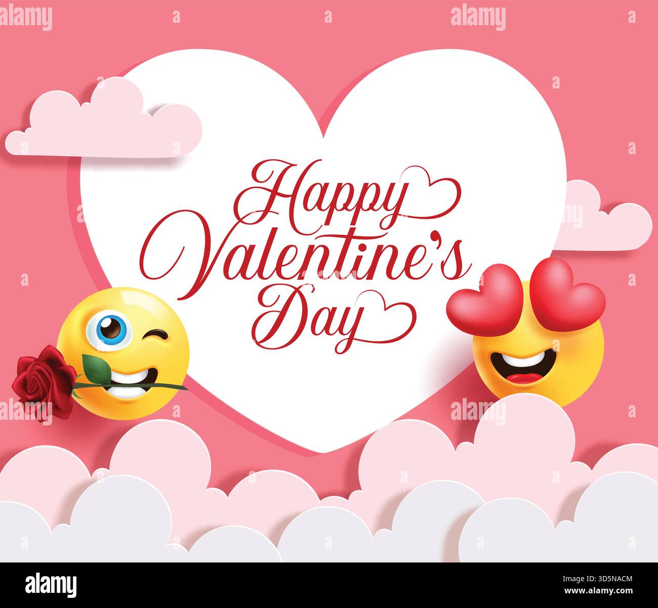 Happy Valentine's day clipart background design. Valentine's day ...