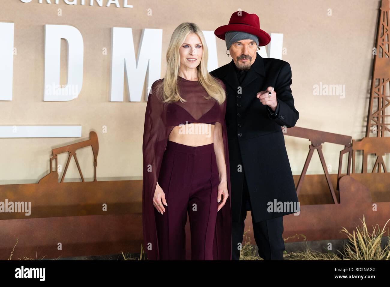 Ali Larter and Billy Bob Thornton attend the "Landman" Season Two UK ...