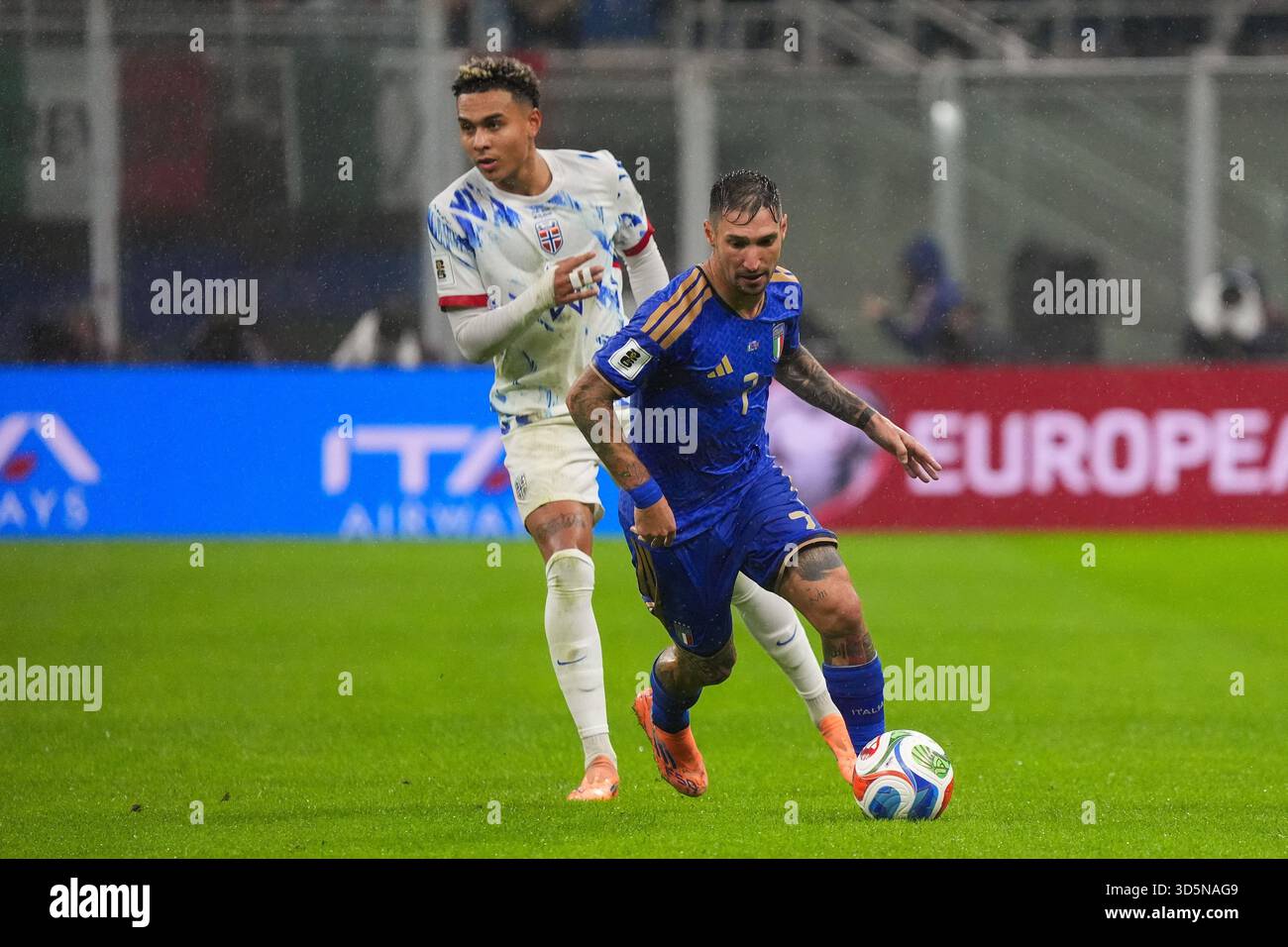 Matteo Politano during the FIFA World Cup 2026, Qualifiers, Group I ...