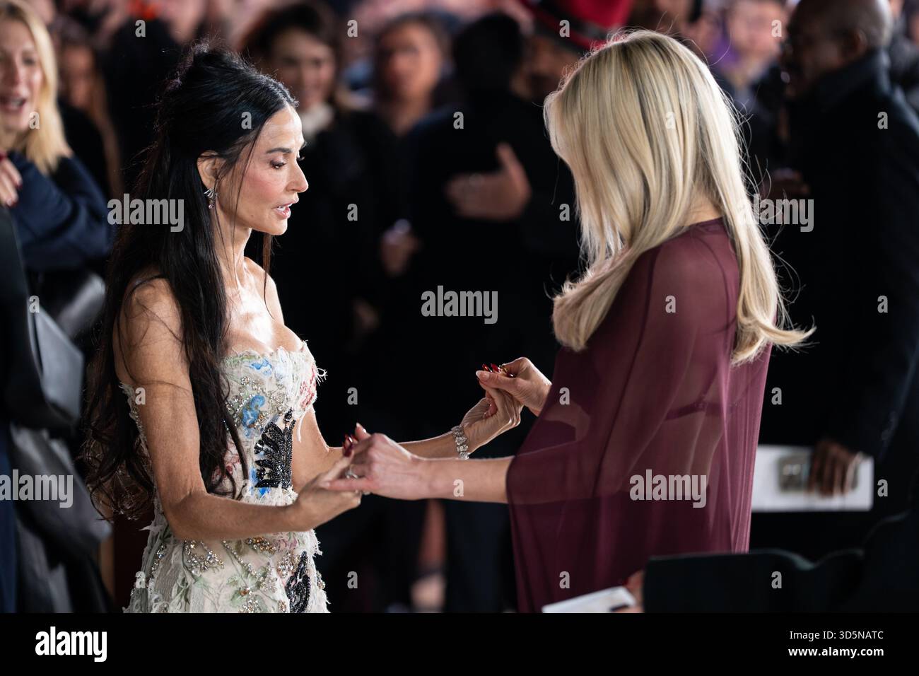 Demi Moore and Ali Larter attend the "Landman" Season Two UK Premiere ...